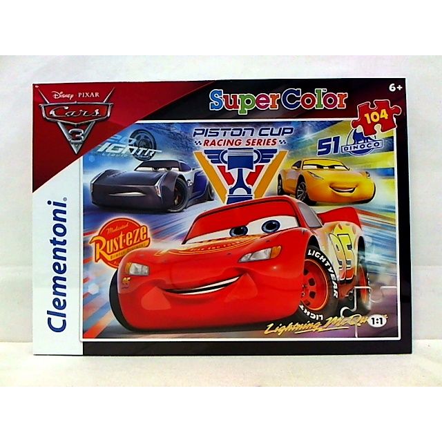 Clementoni Supercolor Puzzle Cars 104 pz EAN: 8005125270729