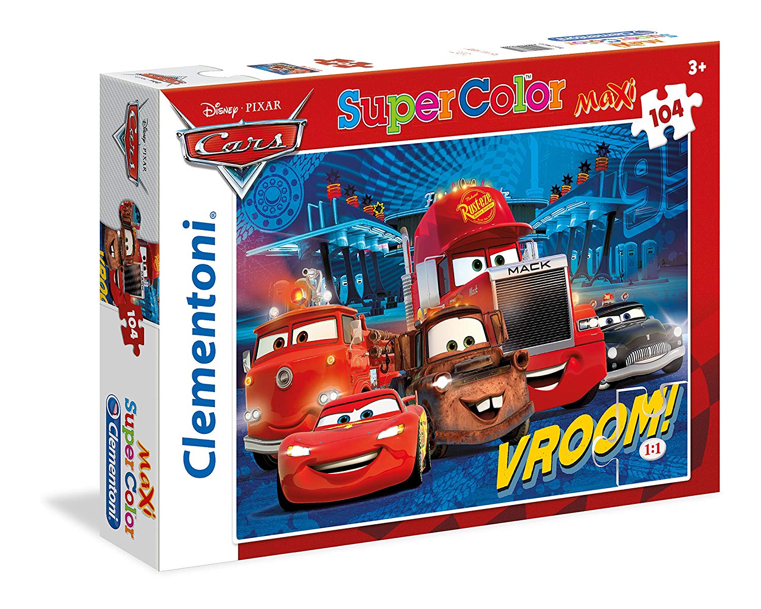 Clementoni Puzzle Maxi Cars 104 Pezzi